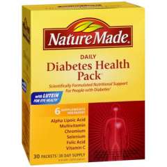 Thuốc điều trị tiểu đường: Nature Made Diabetes Health Pack 30 gói ...